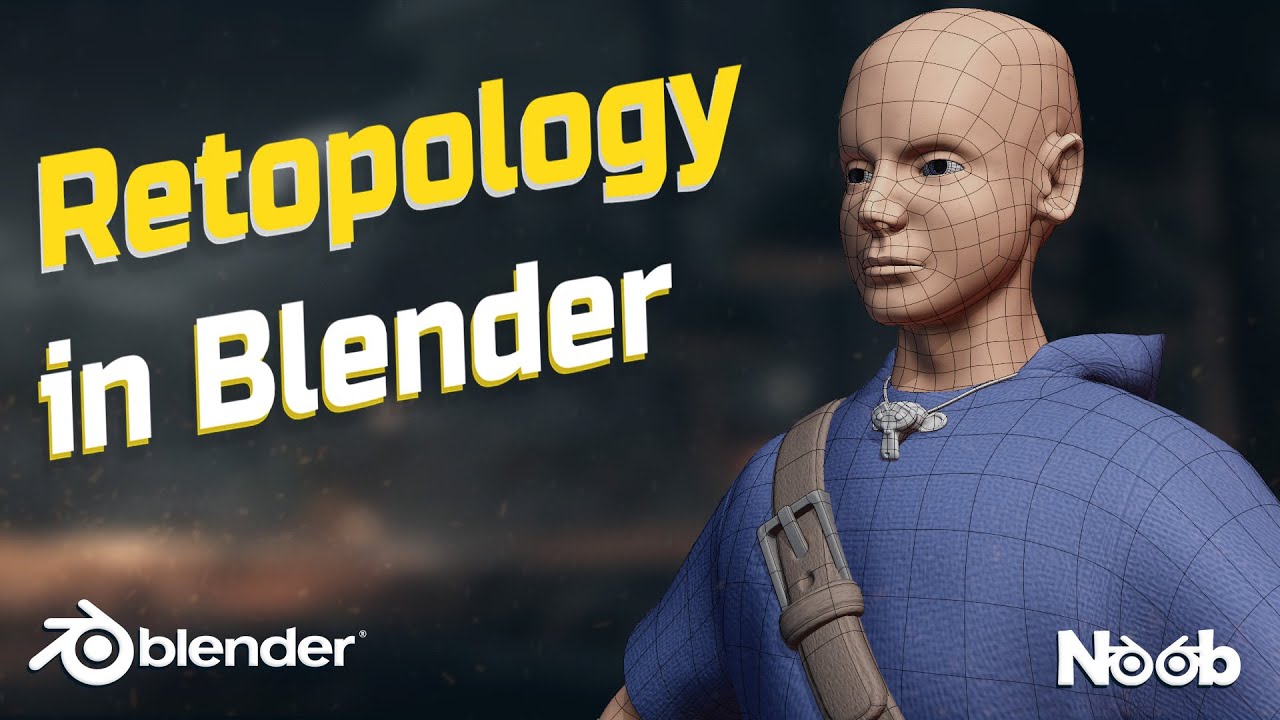 Retopology In Blender Youtube