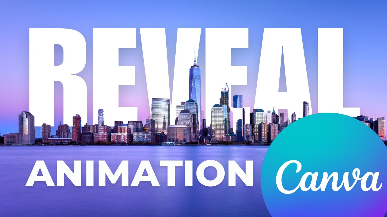 Animated Text Reveal In Canva Youtube