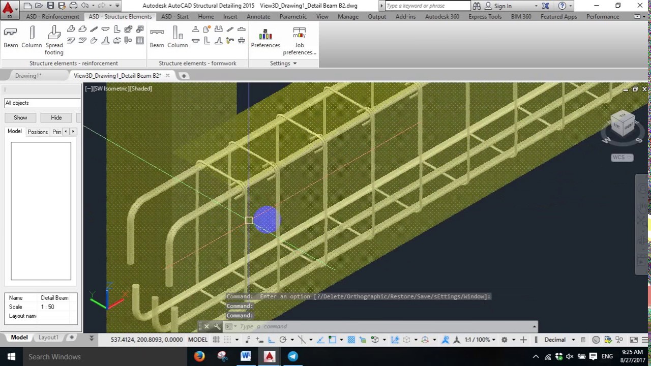 Autocad Structural Detailing Reinforcement Tutorial Respoll