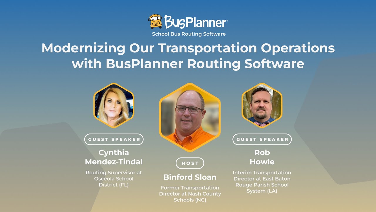 Exclusive Webinar Modernizing Our Transportation Operations With