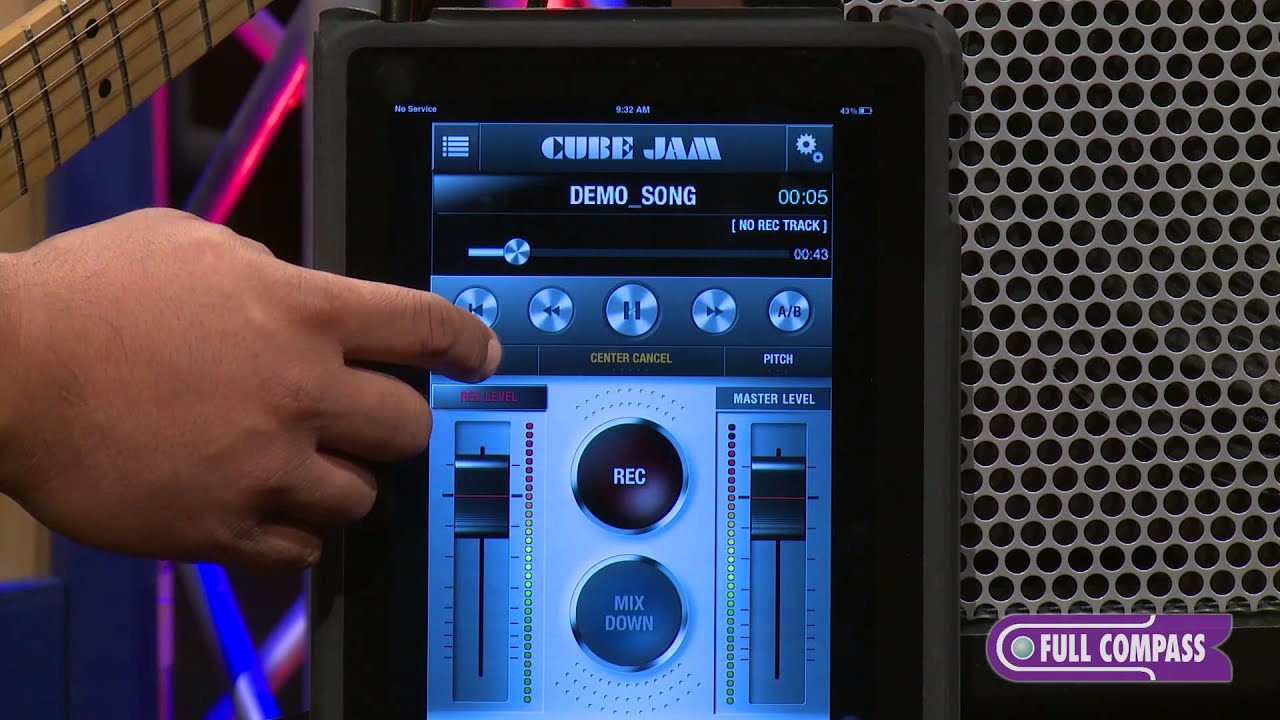 Roland Cube Jam Ios Device App Overview Full Compass Youtube