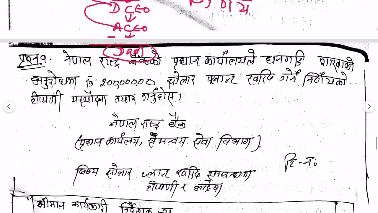 Banking Tippani Writing For Nepali Medium Students By Pradip Khatiwada