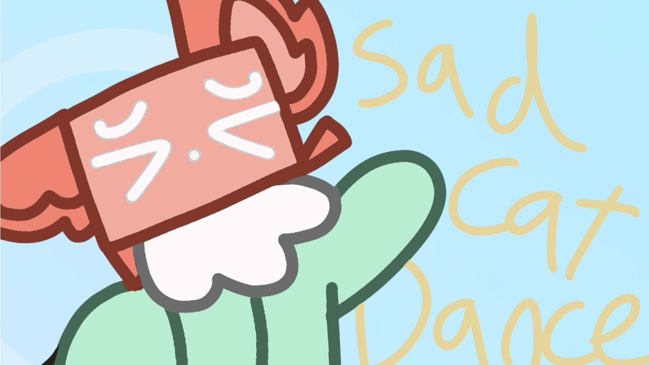 Sad Cat Dance Animation Meme Youtube
