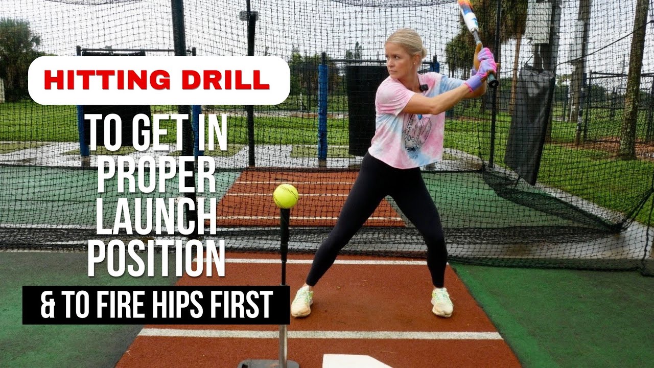 Hitting Drill To Get Into Proper Launch Position To Fire Hips First