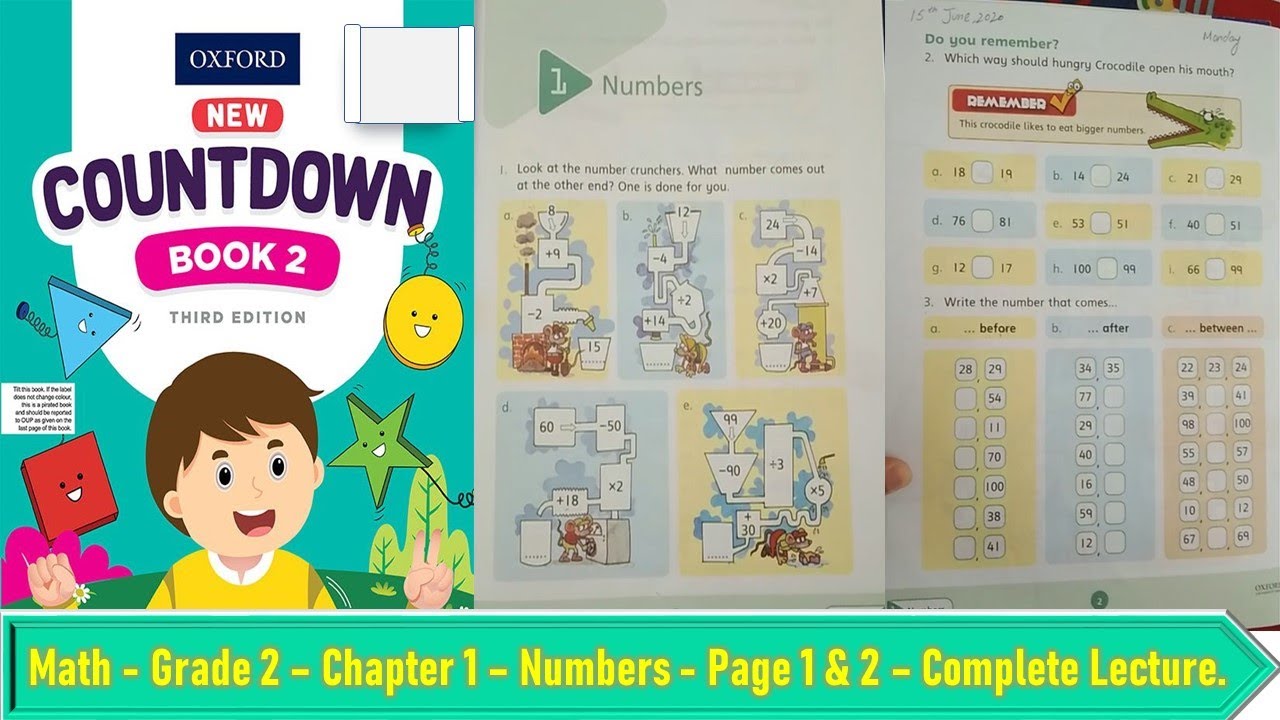 Grade 2 Maths Chapter 1 Numbers Page 1 2 Oxford New