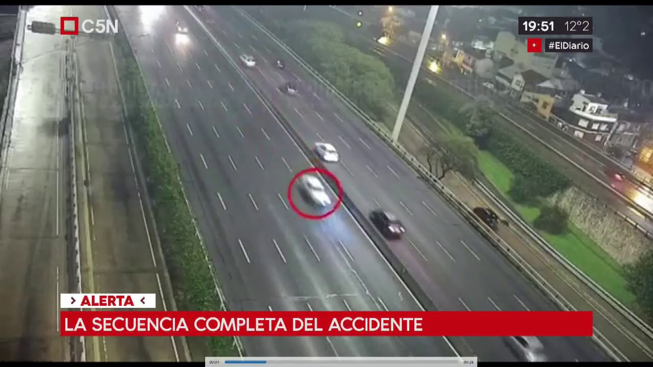 Un Triple Choque En La Avenida General Paz Dejó Un Muerto Y Dos Heridos