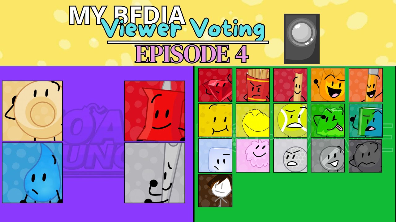 Episode 4 Bfdia Viewer Voting Youtube