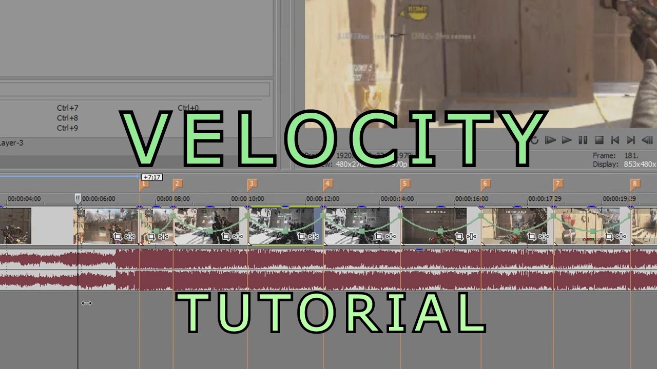 Velocity Syncing Tutorial Sony Vegas Youtube