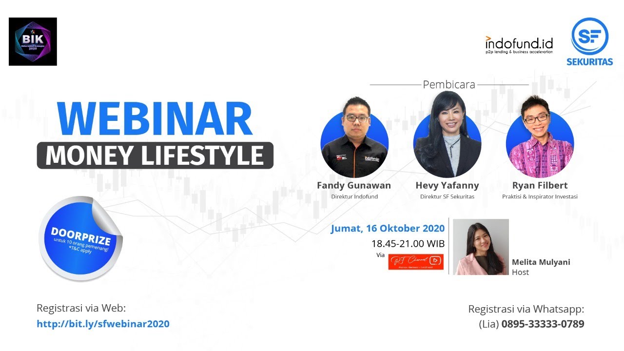 Webinar Money Lifestyle Youtube
