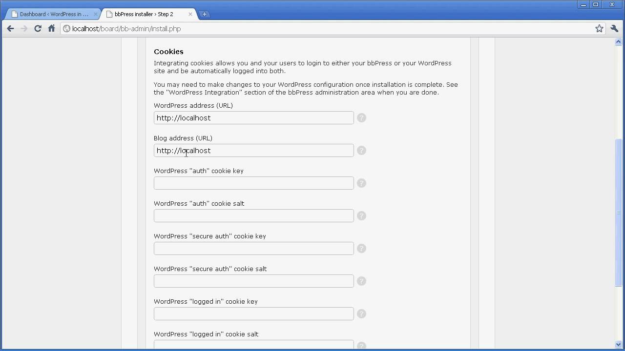 Wordpress Bbpress Installation Youtube