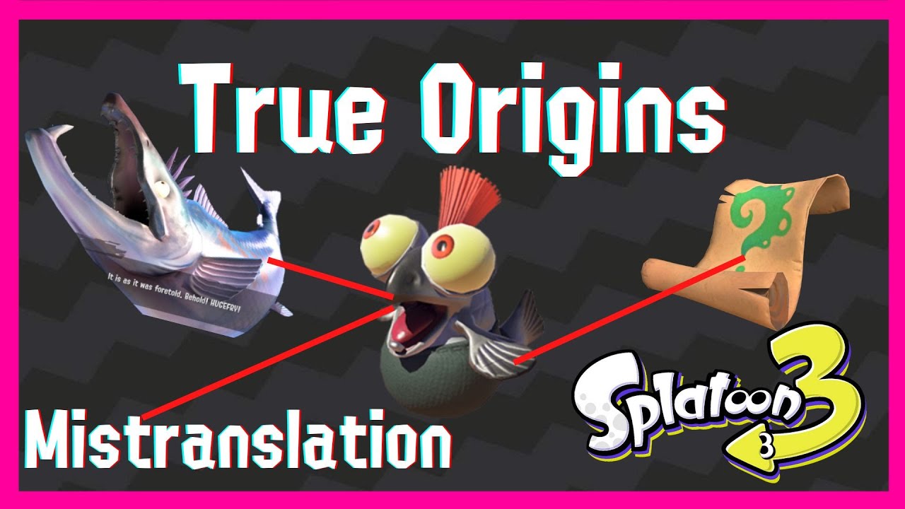 Smallfry S From Where Splatoon 3 Lore Translated Youtube