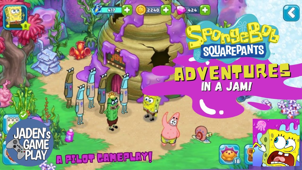 Spongebob Adventures In A Jam Android Gameplay Youtube