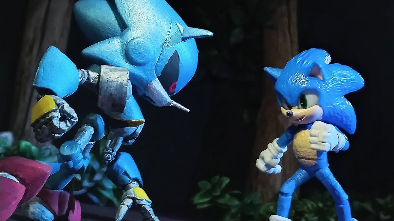 Sonic Vs Metal Sonic Sonic Stop Motion Youtube