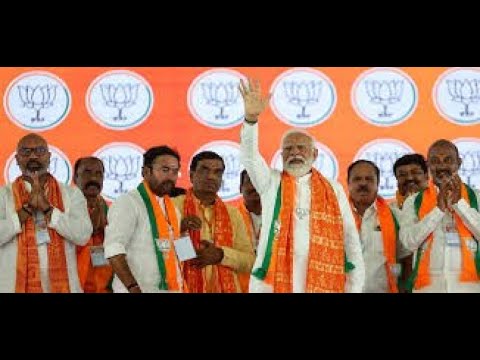 Live Pm Narendra Modi Public Meeting At Zaheerabad Lok Sabha