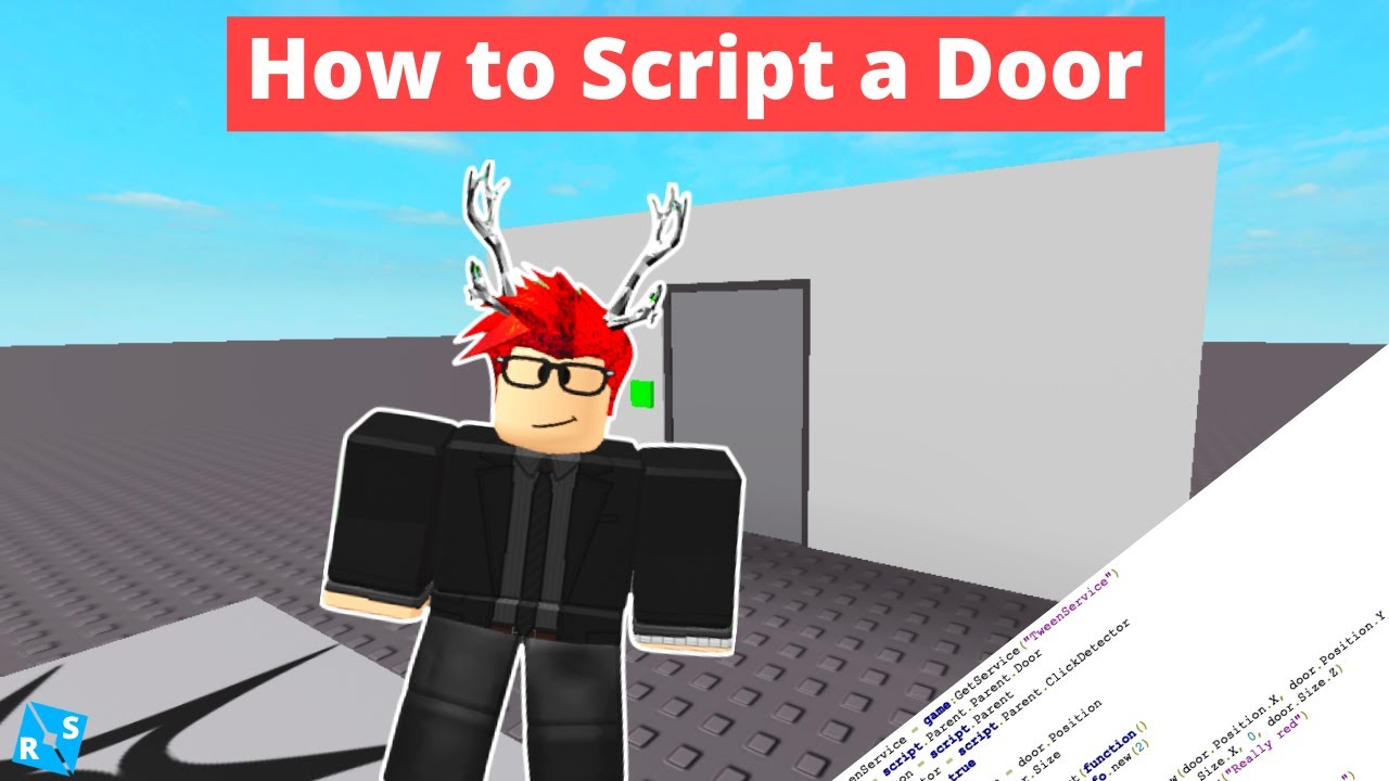 Roblox Scripting Tutorial How To Script A Door Youtube