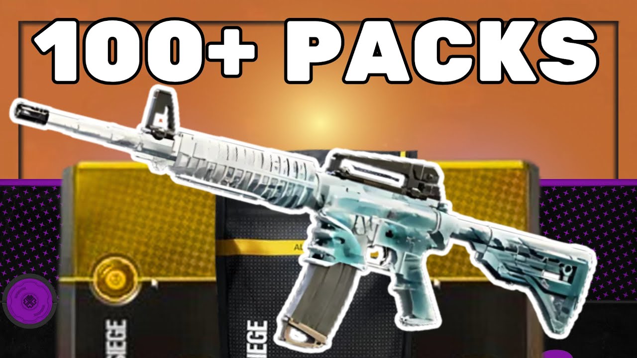 Opening 100 Alpha Packs My Biggest Pack Opening Ever Rainbow Six