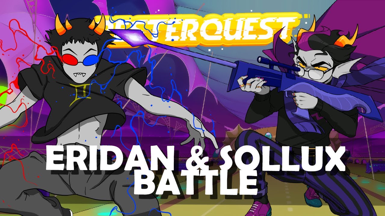 Pesterquest Eridan Sollux Battle Theme Youtube