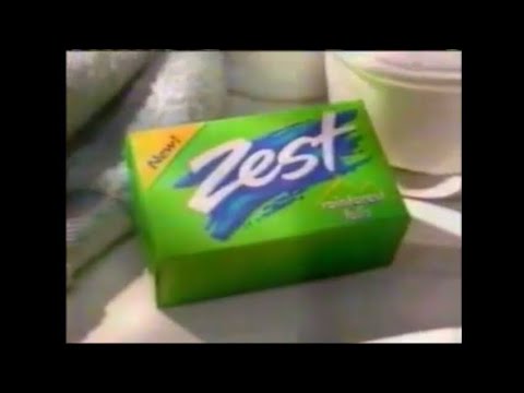 2001 Rainforest Falls Zest Soap Commercial Youtube