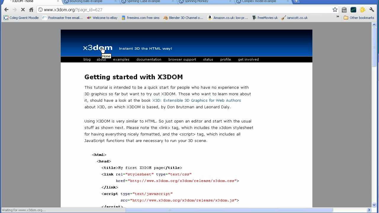 Webgl Tutorial How To Animate 3d Models In Web Pages Using The X3d