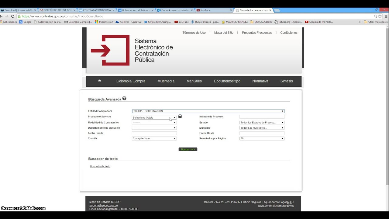 Como Descargar Documentos Del Secop Youtube