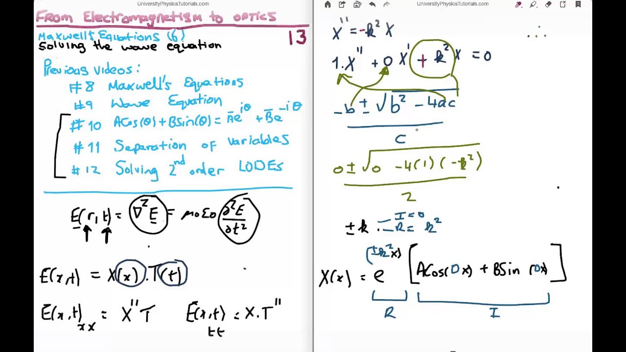 Em Wave Equation Tessshebaylo