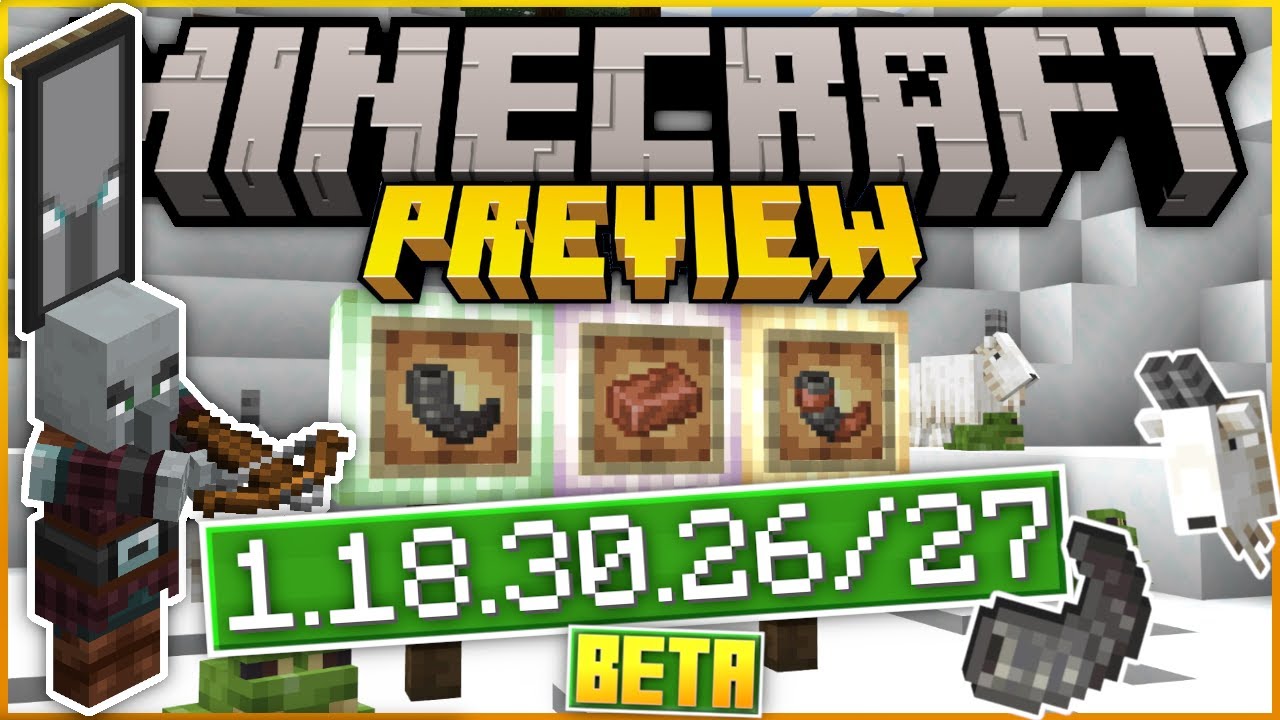 Minecraft Bedrock Beta Preview 1 18 30 26 27 Copper Horn вљ пёџ рџ