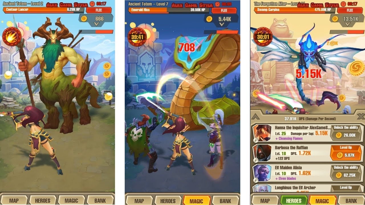 Juggernaut Champions En A Game For Fans To Click And Improve Heroes