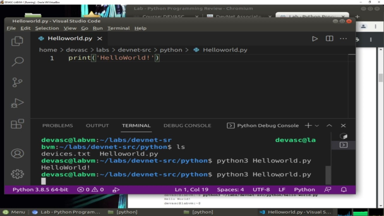 1 3 3 Lab Python Programming Review Youtube