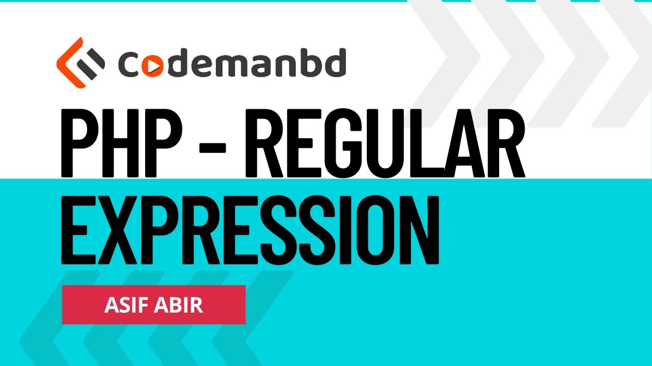 Php Regular Expression Youtube