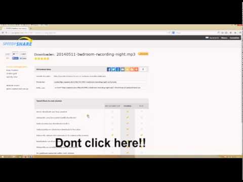 Speedyshare Howto Youtube
