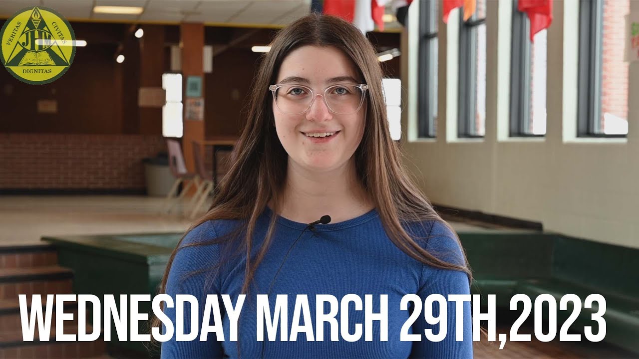 Morning Announcements Wednesday March 29th 2023 Youtube