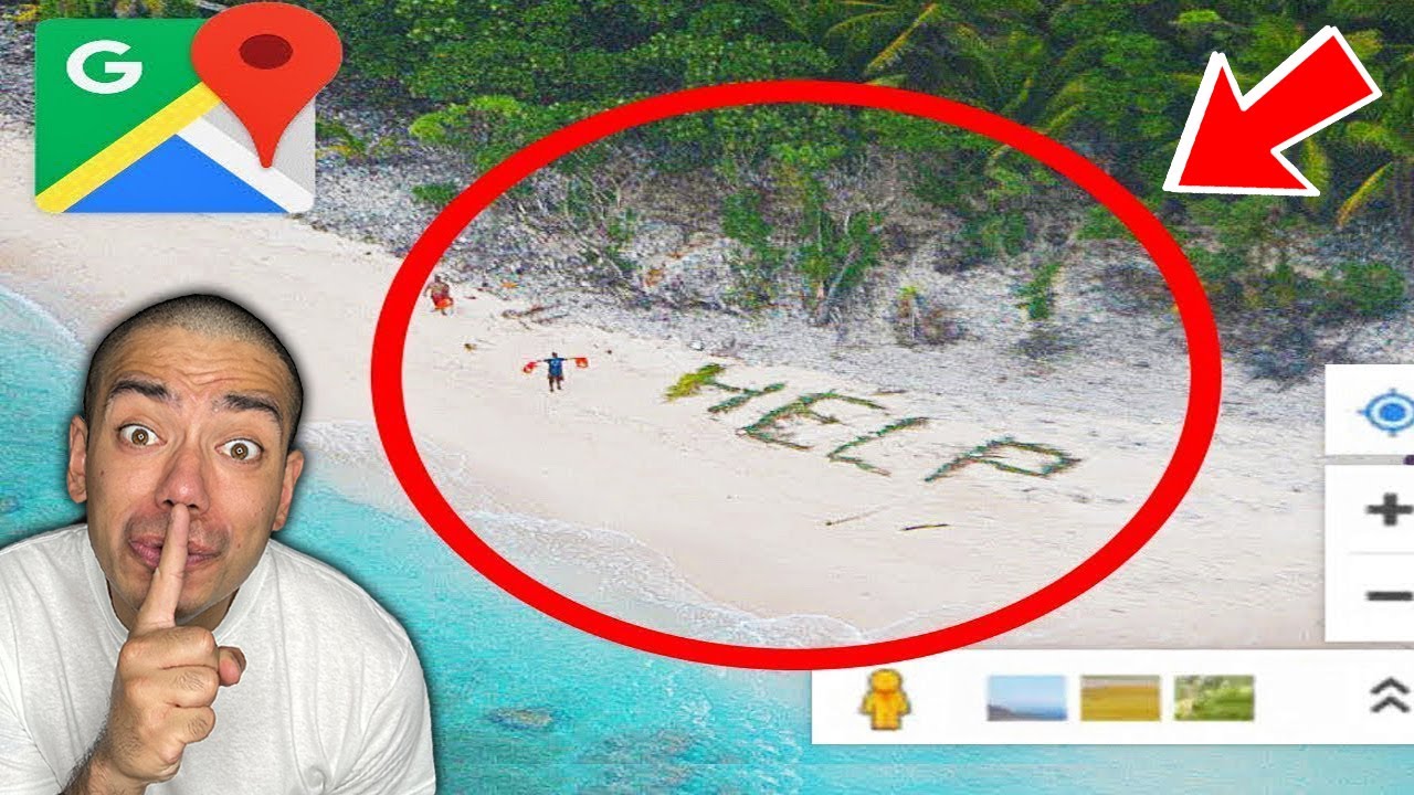 Strange Things Spotted Deep On Google Maps Youtube