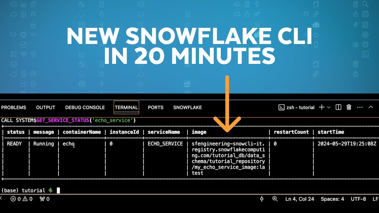 Getting Started With Snowflake Cli Youtube