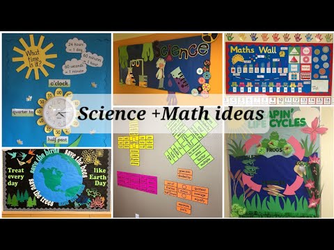 Classroom Decoration Science Math Ideas Softboard Bulletinboard