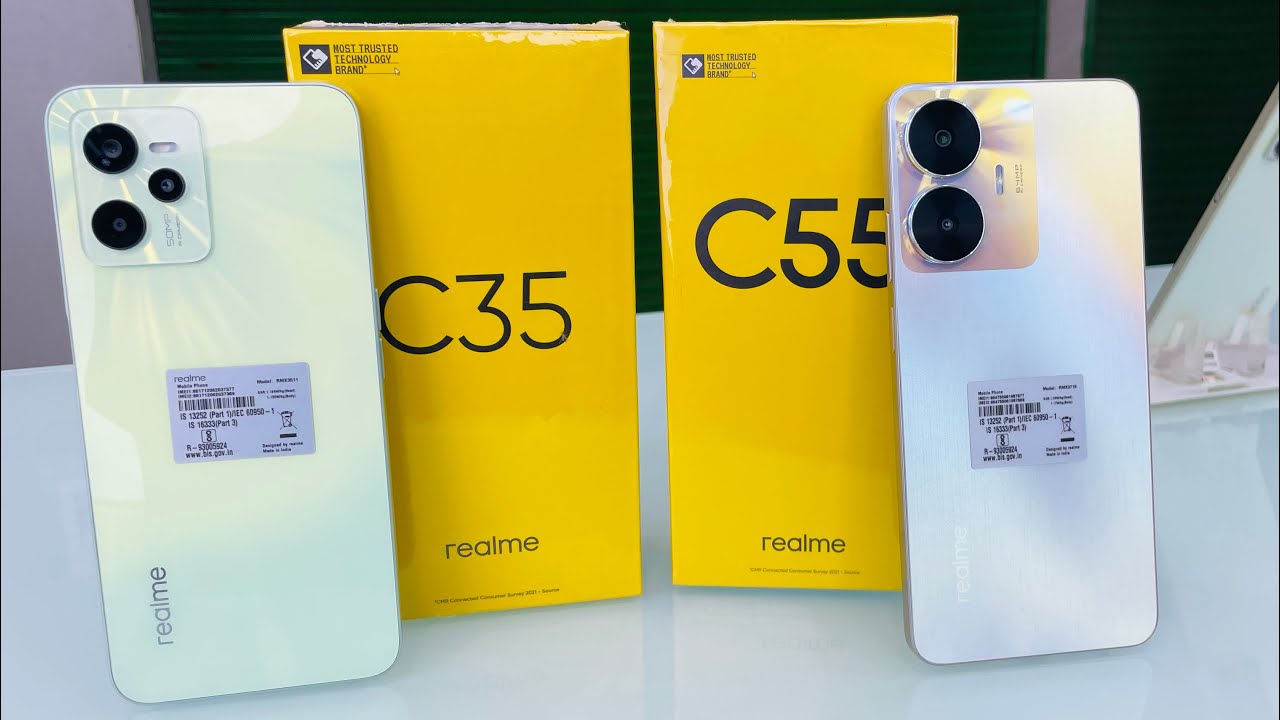 Realme C35 Vs Realme C55 рџ ґ Youtube