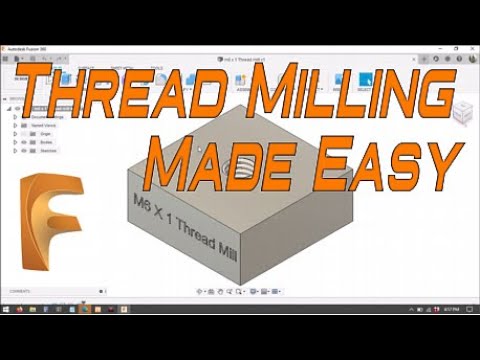 Thread Milling Made Easy Youtube