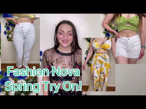Fashion Nova Spring And Summer Try On Clothing Haul Jumpsuits Shorts