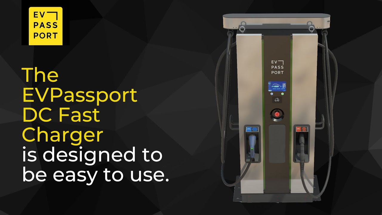 How To Operate The Evpassport Dc Fast Charger With An Rfid Card Youtube