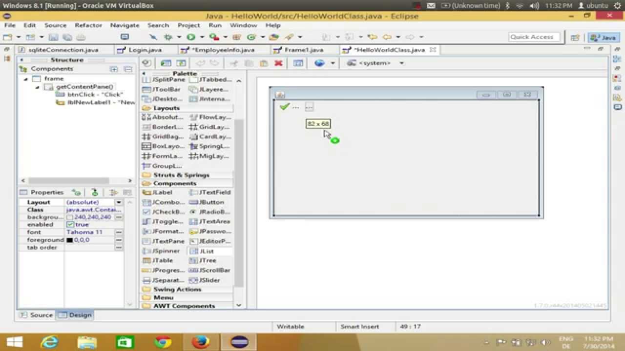 Java Applet Tutorials Eclipse 16
