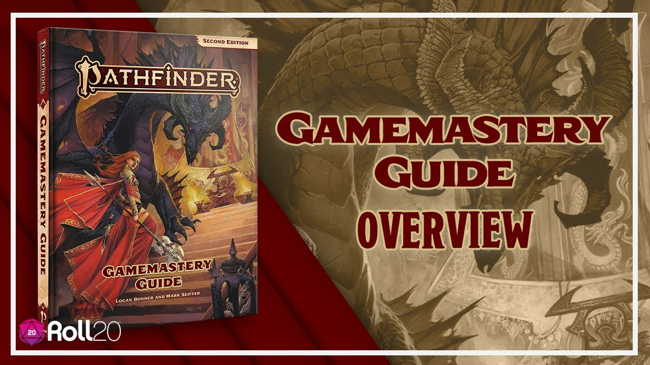 Pathfinder Gamemastery Guide Roll20 Overview Youtube