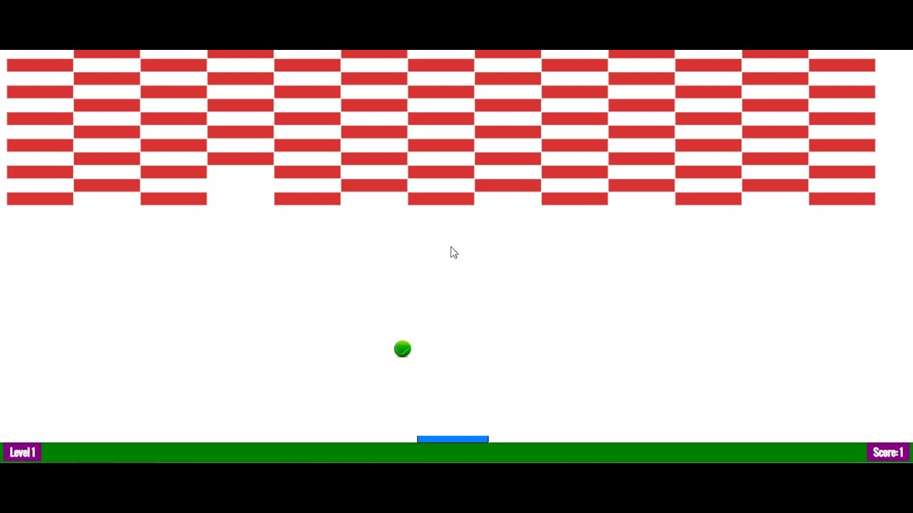 Ball Breaker Game In Javascript Youtube