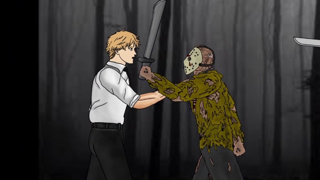 Dv Animations Remake Chainsaw Man Vs Jason Voorhees Freddy Etc Credits
