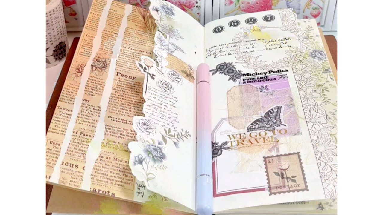 Journal With Me Asmr Journal No Talking Youtube