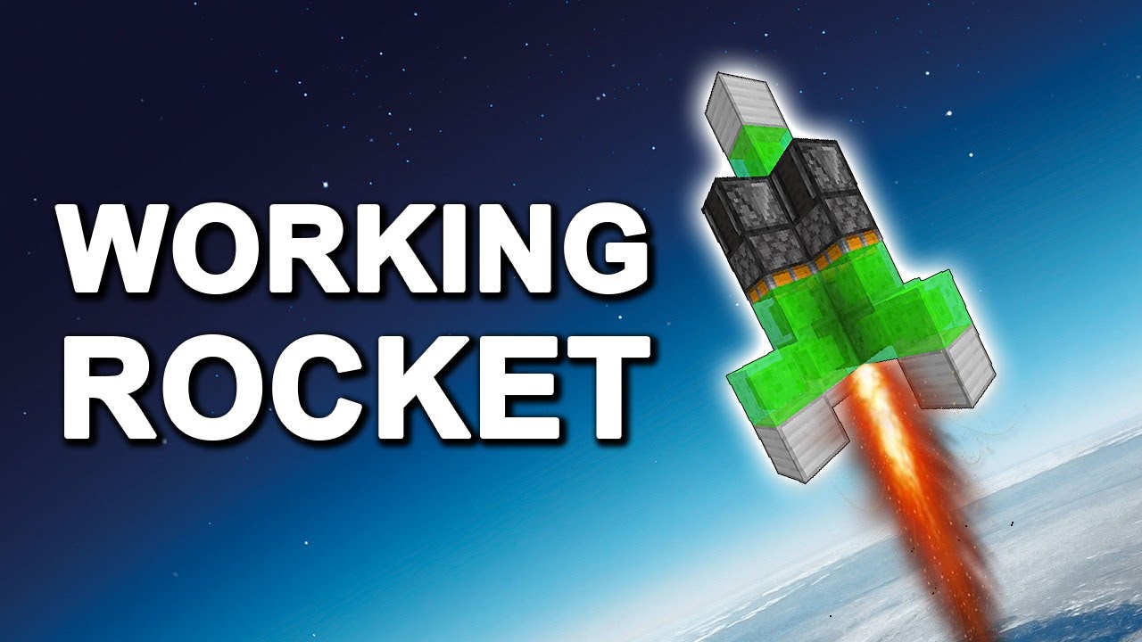 Working Rocket Ship In Minecraft 1 21 Tutorial Youtube