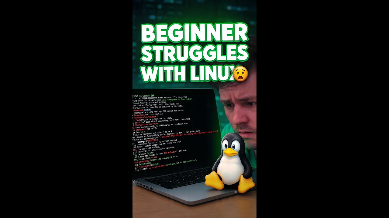 Beginner Struggles With Linux ёяше Youtube