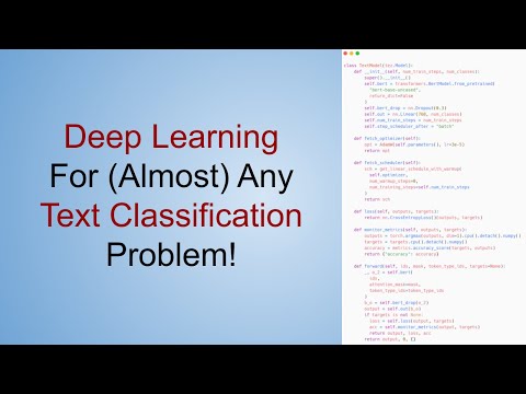 Deep Learning For Almost Any Text Classification Problem Binary