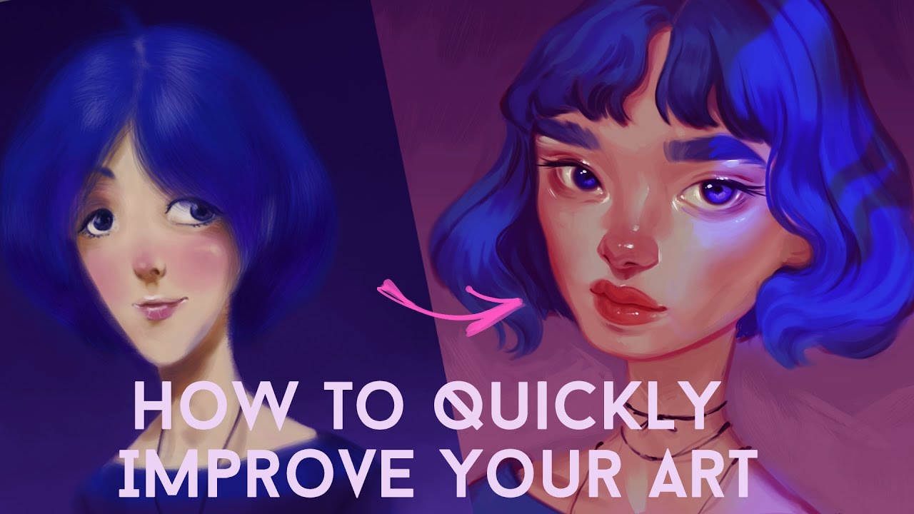 How To Quickly Improve Your Art Youtube