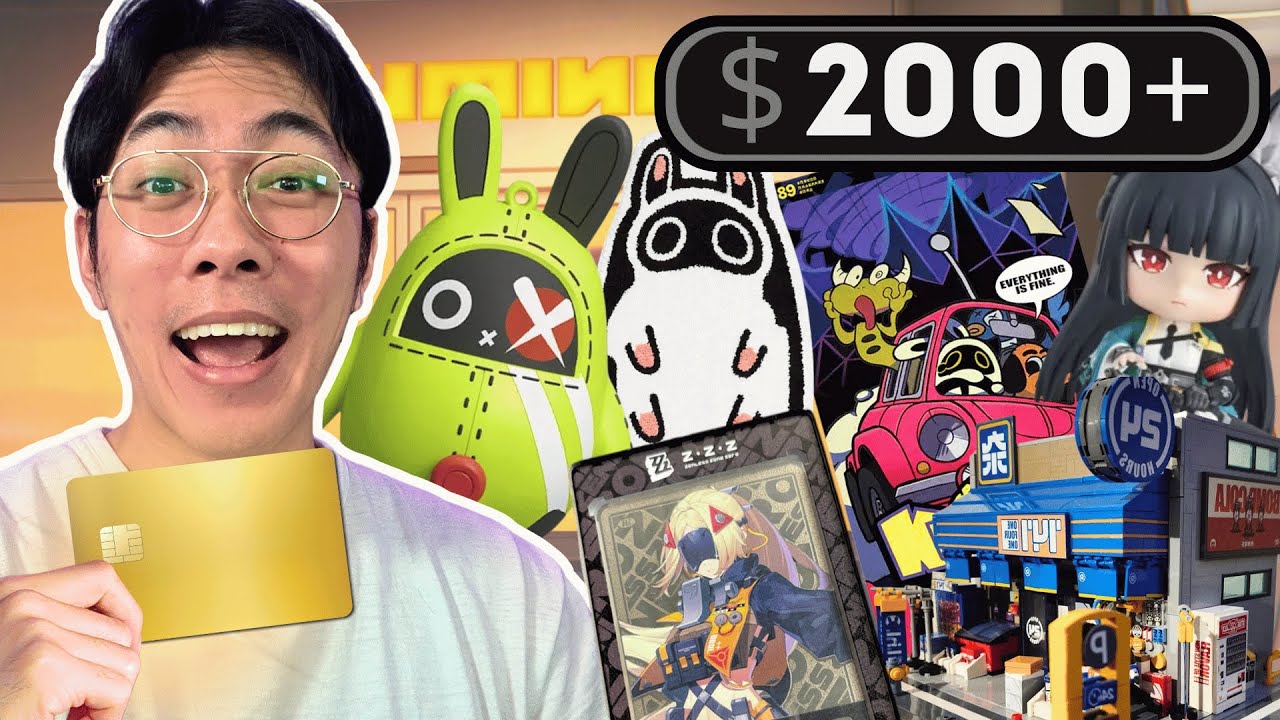 How I Spent Over 2000 In Zenless Merch This Year Youtube