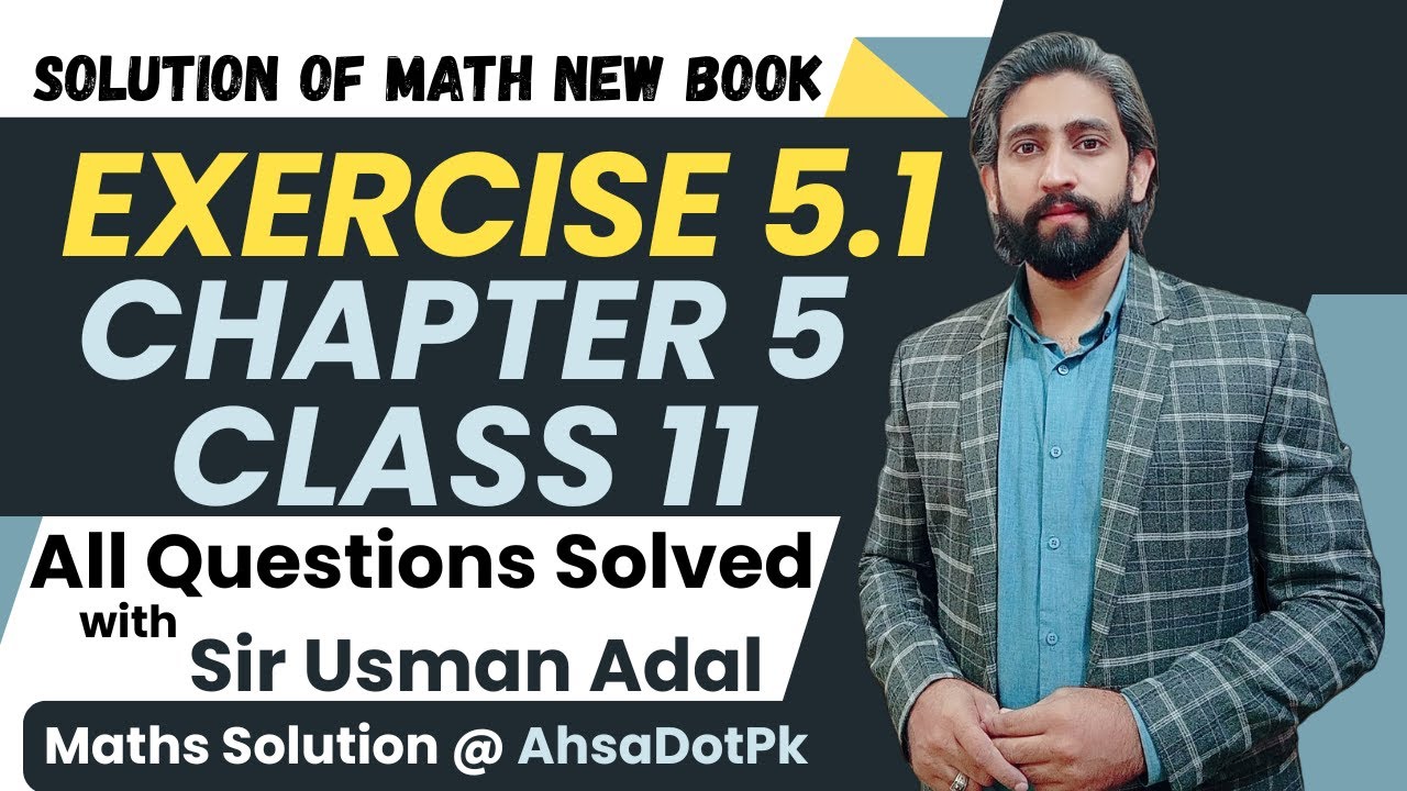 Exercise 5 1 Full Solution Chapter 5 Class 11 Maths 1st Year Math
