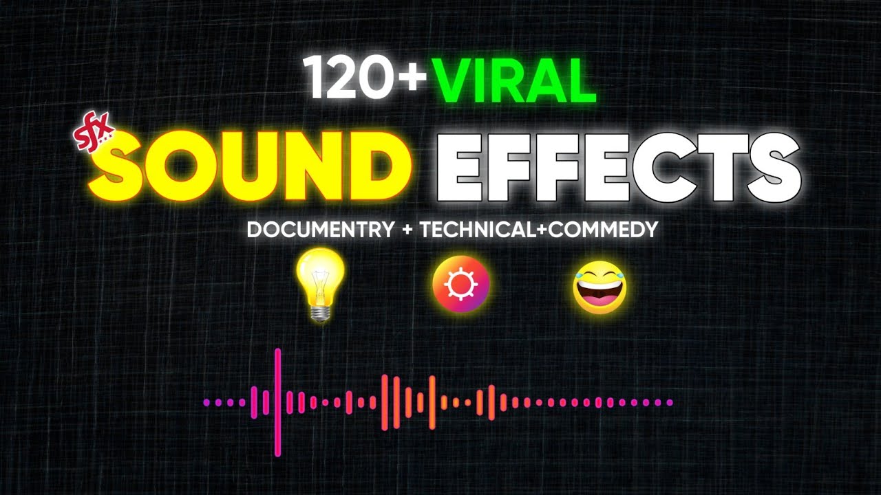 2025 Best Sound Effects For Editing Copyright Free Sound Effects